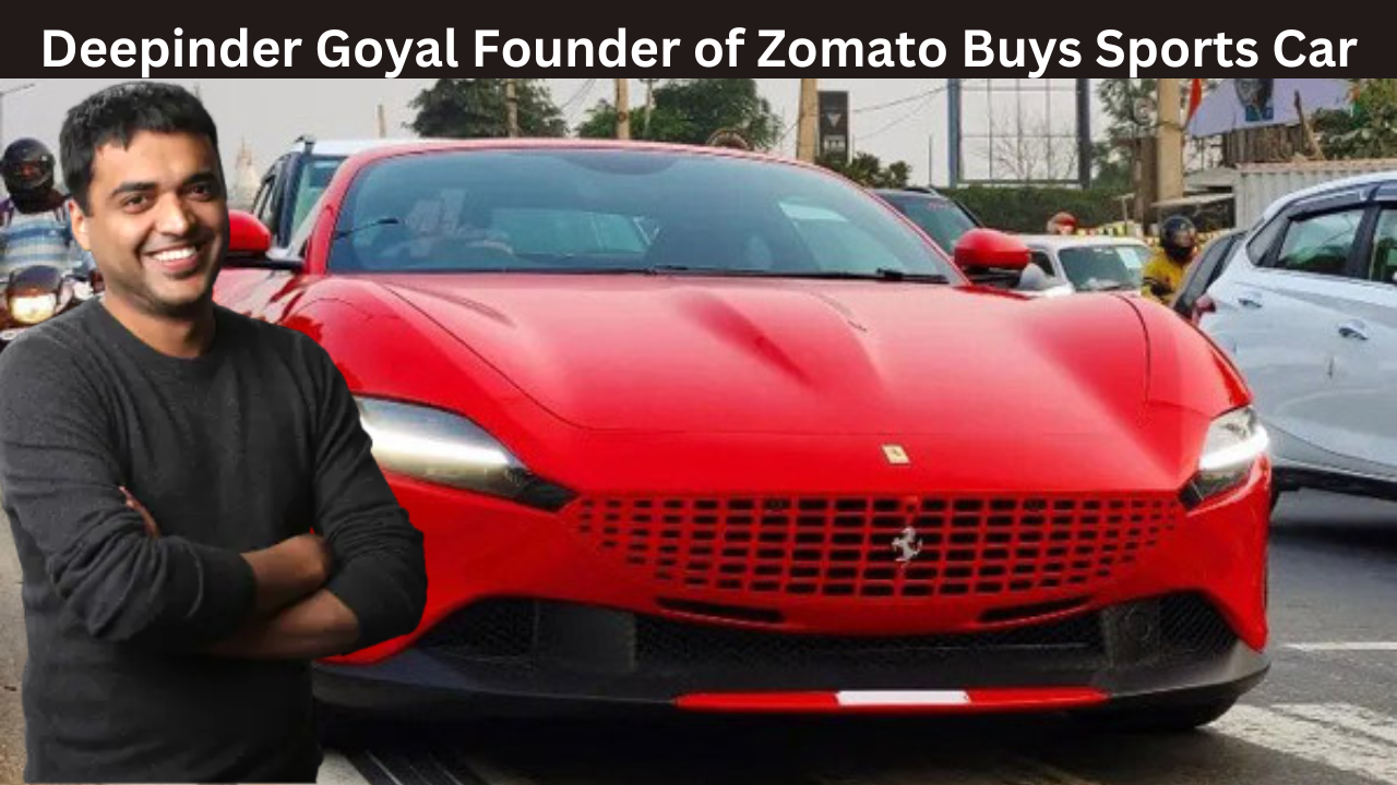 Deepinder Goyal Founder of Zomato Buys Sports Car Aston Martin DB12 ...